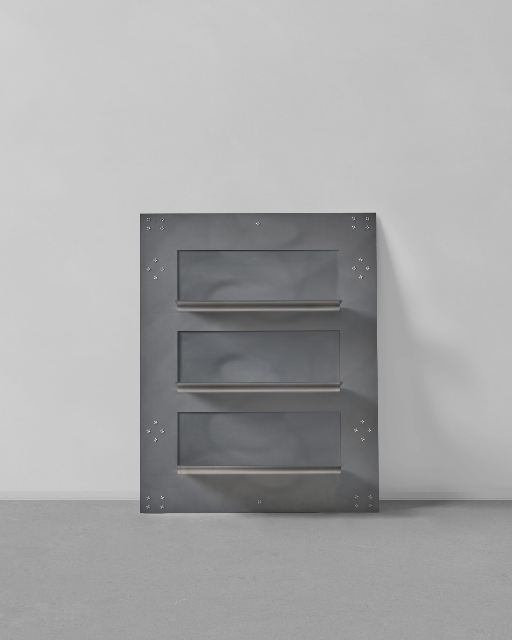Stainless Steel Bookshelf by 304.cage | ADORNO DESIGN