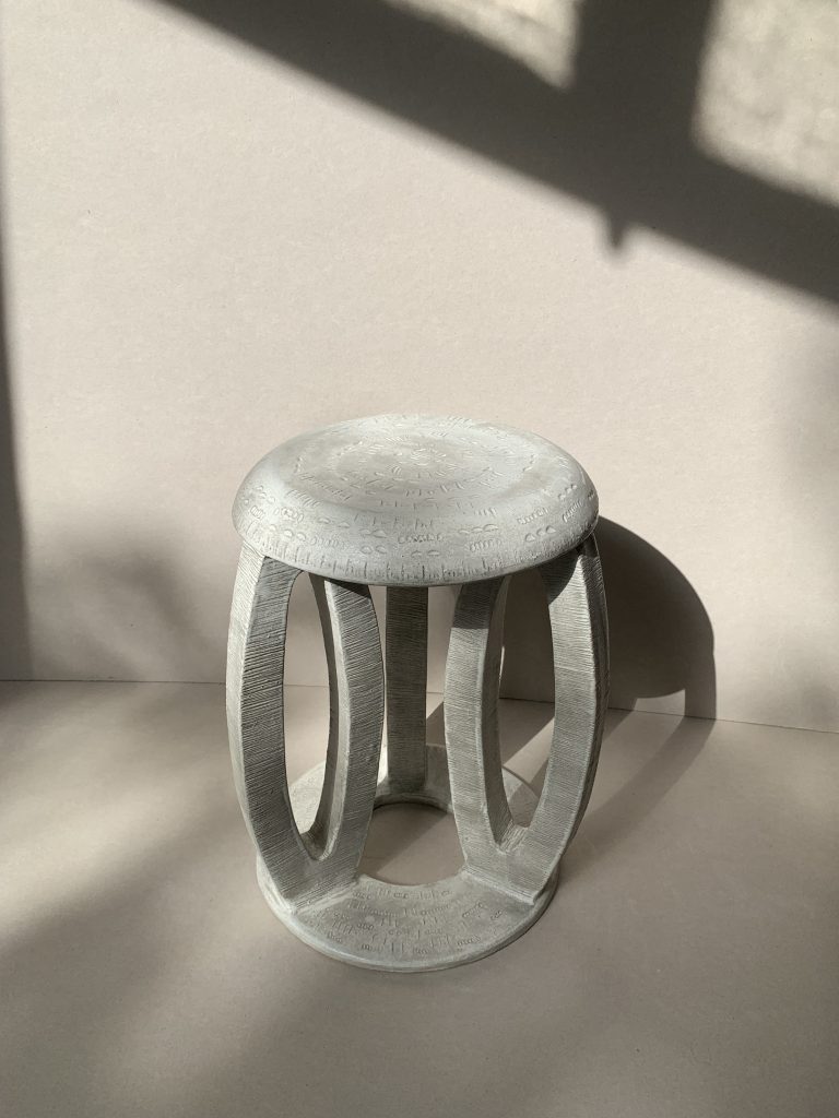 Ghibli – Stool / Side Table by Laetitia Perrin Studio | ADORNO DESIGN