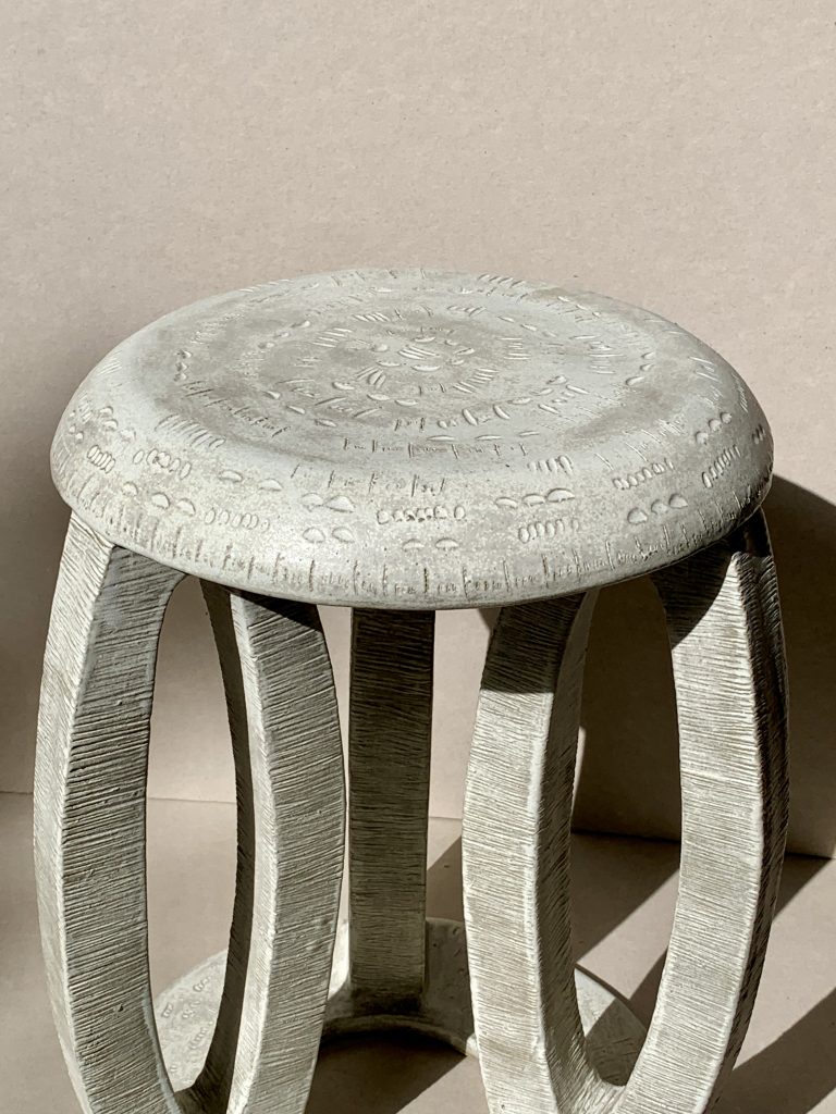 Ghibli – Stool / Side Table by Laetitia Perrin Studio | ADORNO DESIGN