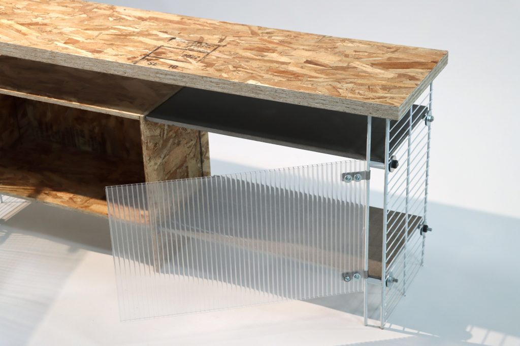 Two Halves – Upcycled Credenza by Nolan Talbot-Kelly | ADORNO DESIGN