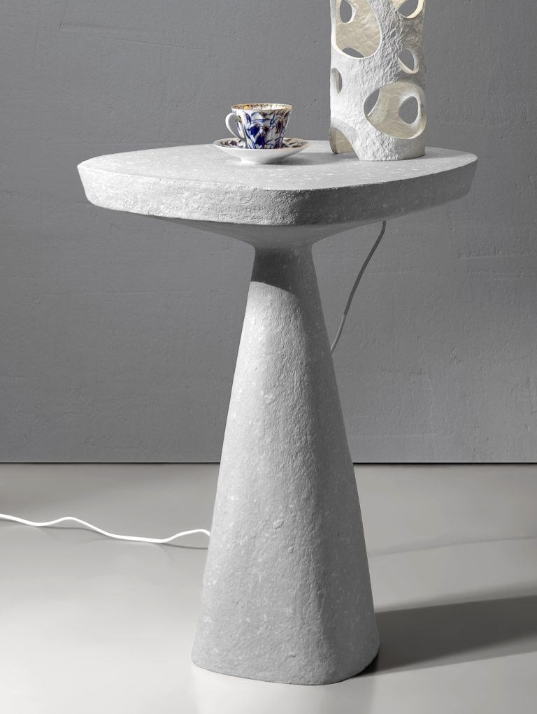 “Stone” Sculptural Table by Donatas Žukauskas | ADORNO DESIGN