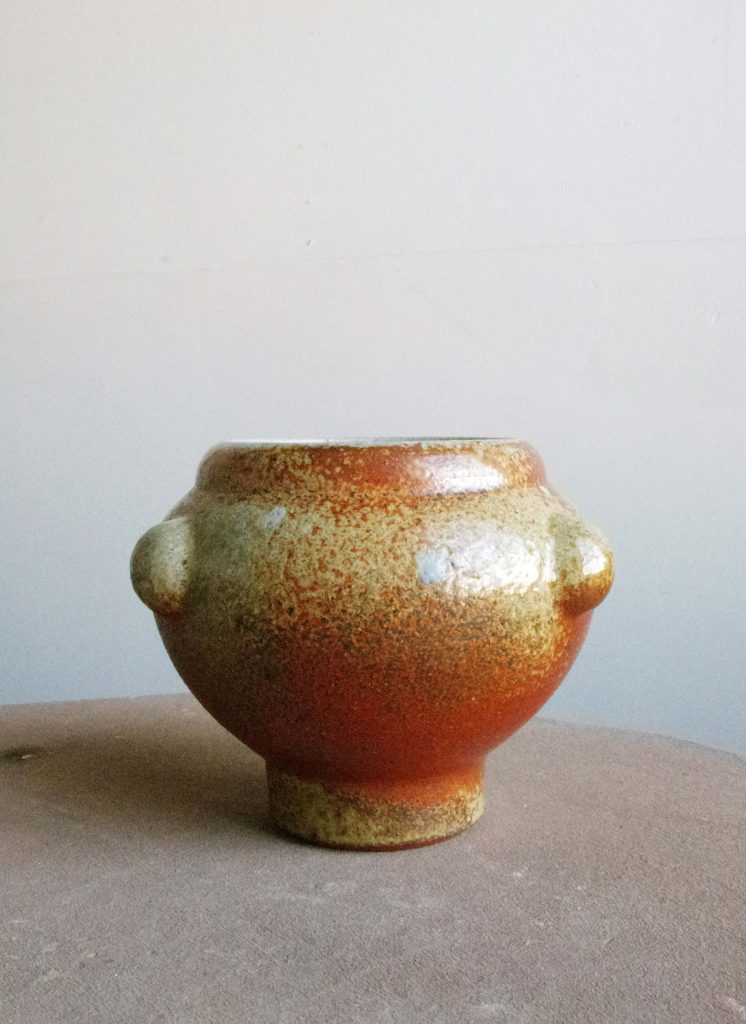 Red Bomba Vase – Soda Fired Glazed Stoneware by Isabella Artale ...