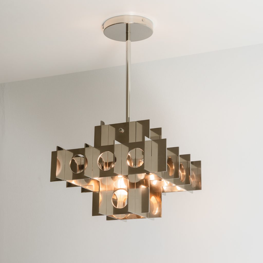 Tenfold 3 T B Metal Pendant Light by Luft Tanaka Studio | ADORNO DESIGN