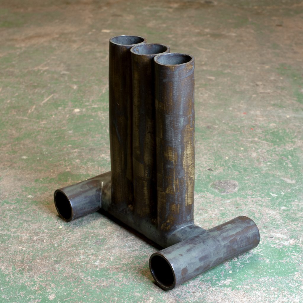 Ceramic 3 Notch Vessel Ltd. by Nolan Talbot-Kelly | ADORNO DESIGN