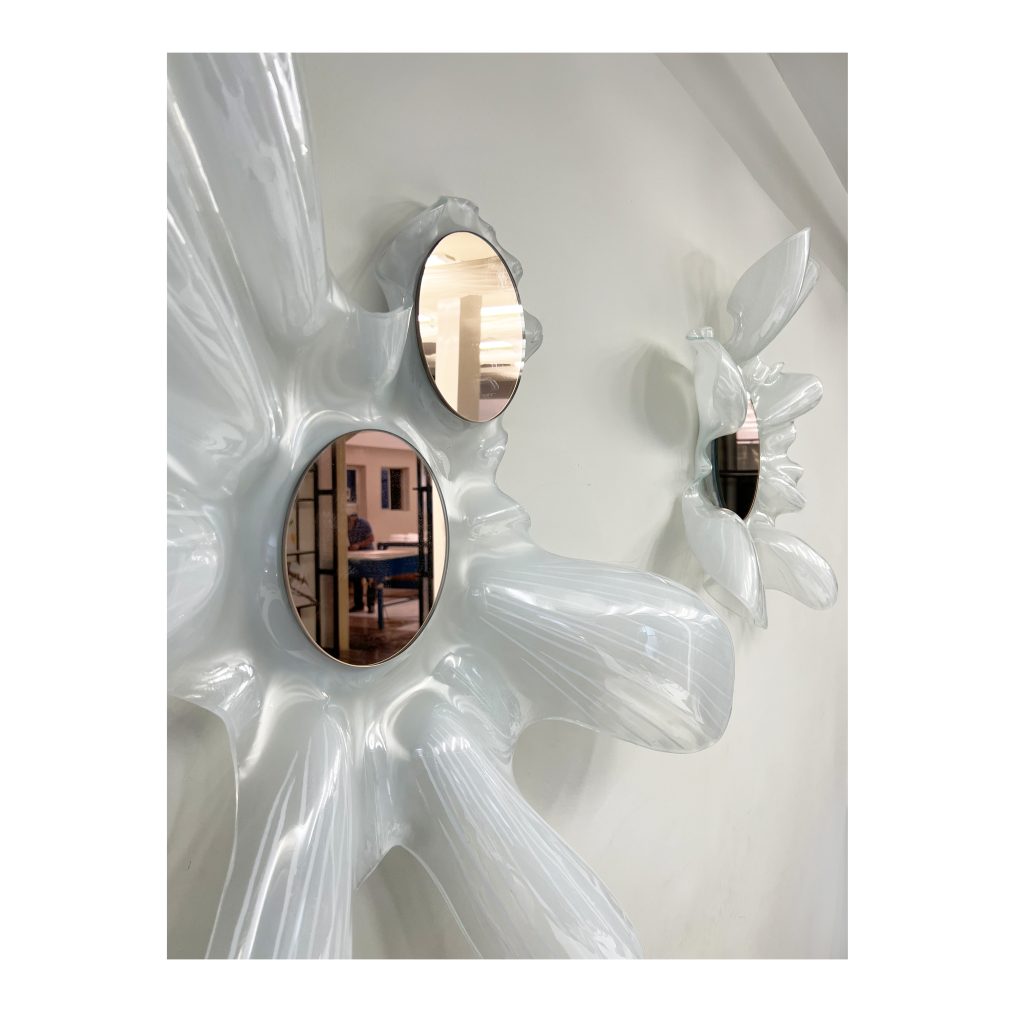 Ocellus – Kiln Formed Glass Mirror by Whymsicals | ADORNO DESIGN