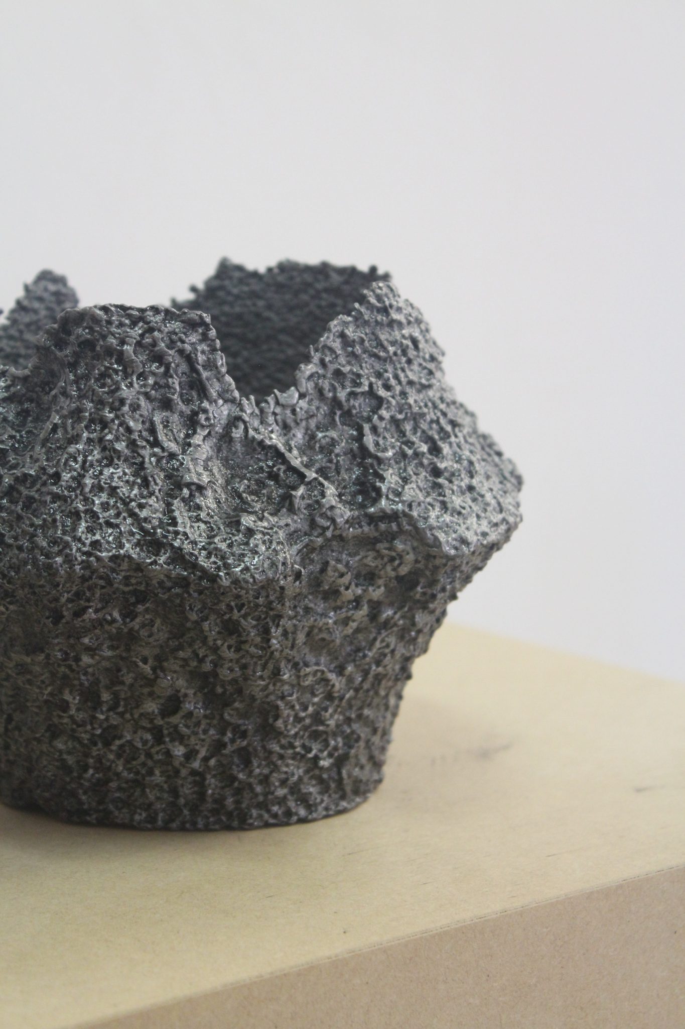 Melancholy Vessel – Large – Aluminium by Saturday Yard Work | ADORNO DESIGN