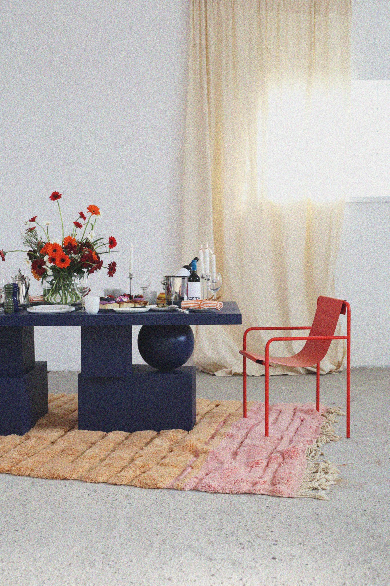 Mess – Wood / Steel Dining Table by SALAK Studio | ADORNO DESIGN