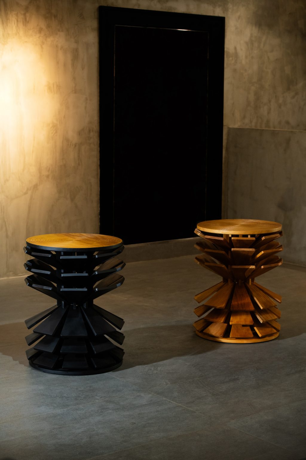 Zangbeto Side Table – Neutral by Salù Iwadi Studio | ADORNO DESIGN