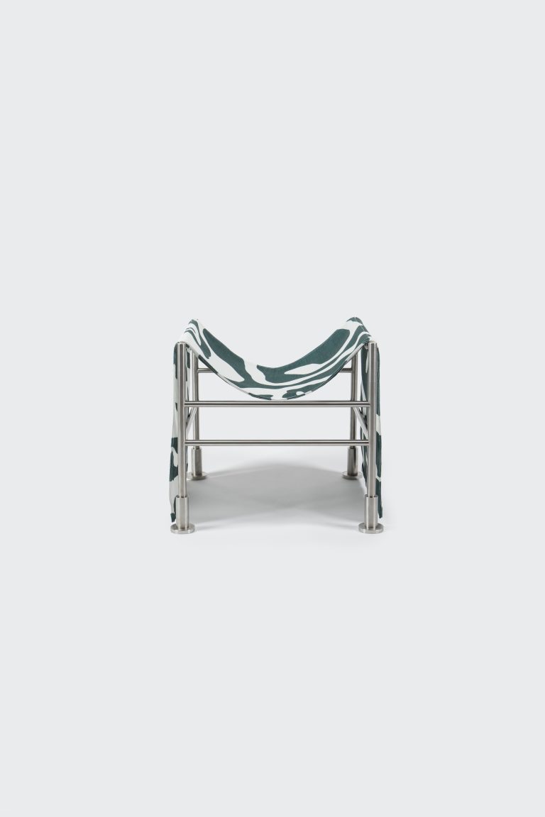 Quattro – Removable Textile / Steel Stool by Daniela Pinotti | ADORNO ...