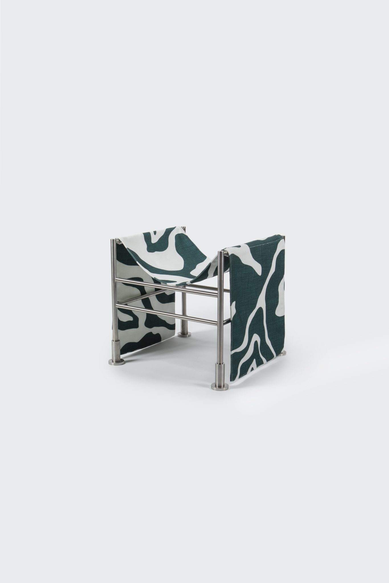Quattro – Removable Textile / Steel Stool by Daniela Pinotti | ADORNO ...
