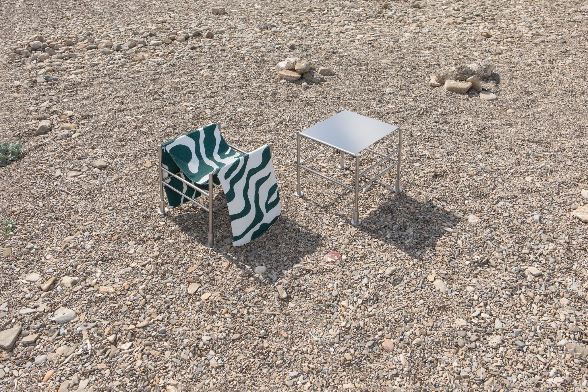 Quattro – Removable Textile / Steel Stool by Daniela Pinotti | ADORNO ...